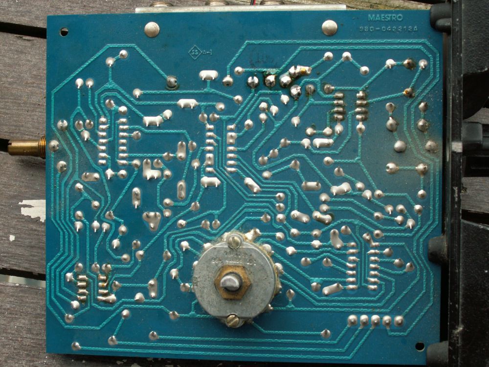 Help building the 70's Maestro MPF-1